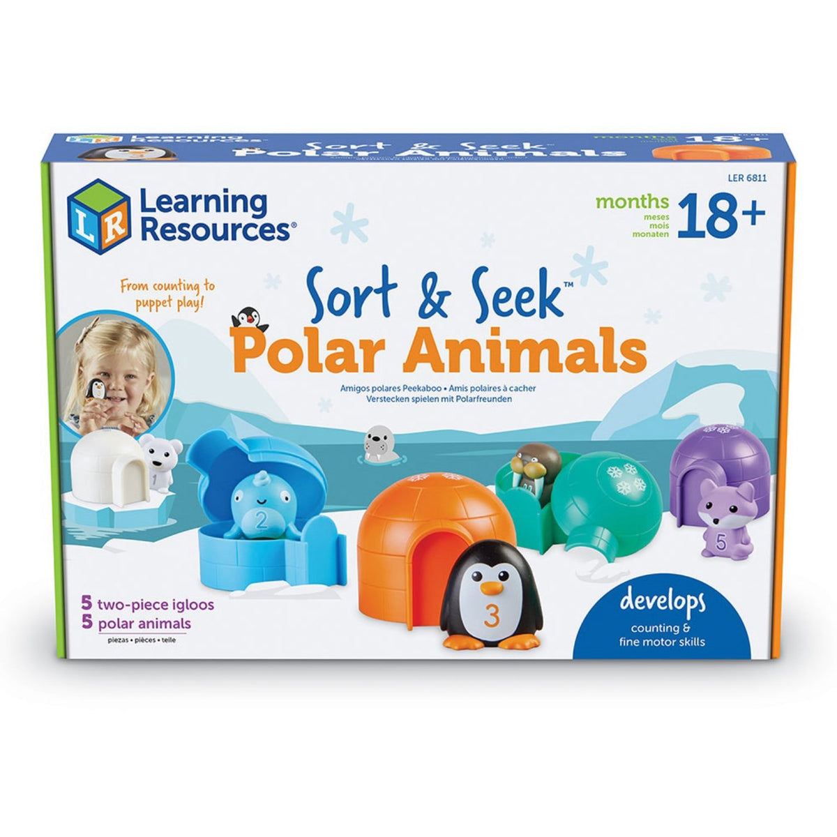 Buy Learning Resources® Sort & Seek™ Polar Animals | Luksusbaby