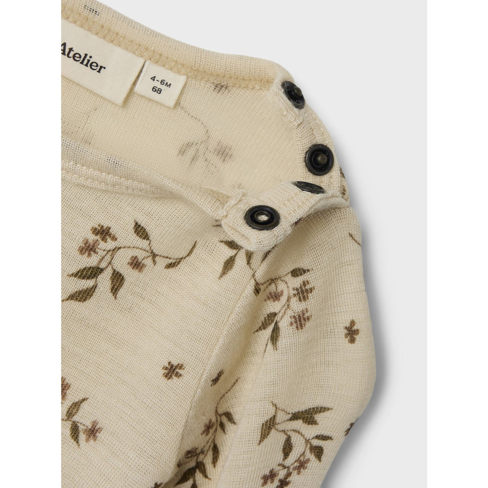 Buy Lil'Atelier Sandshell Nimo Slim Wool/Modal Body AOP | Luksusbaby ...