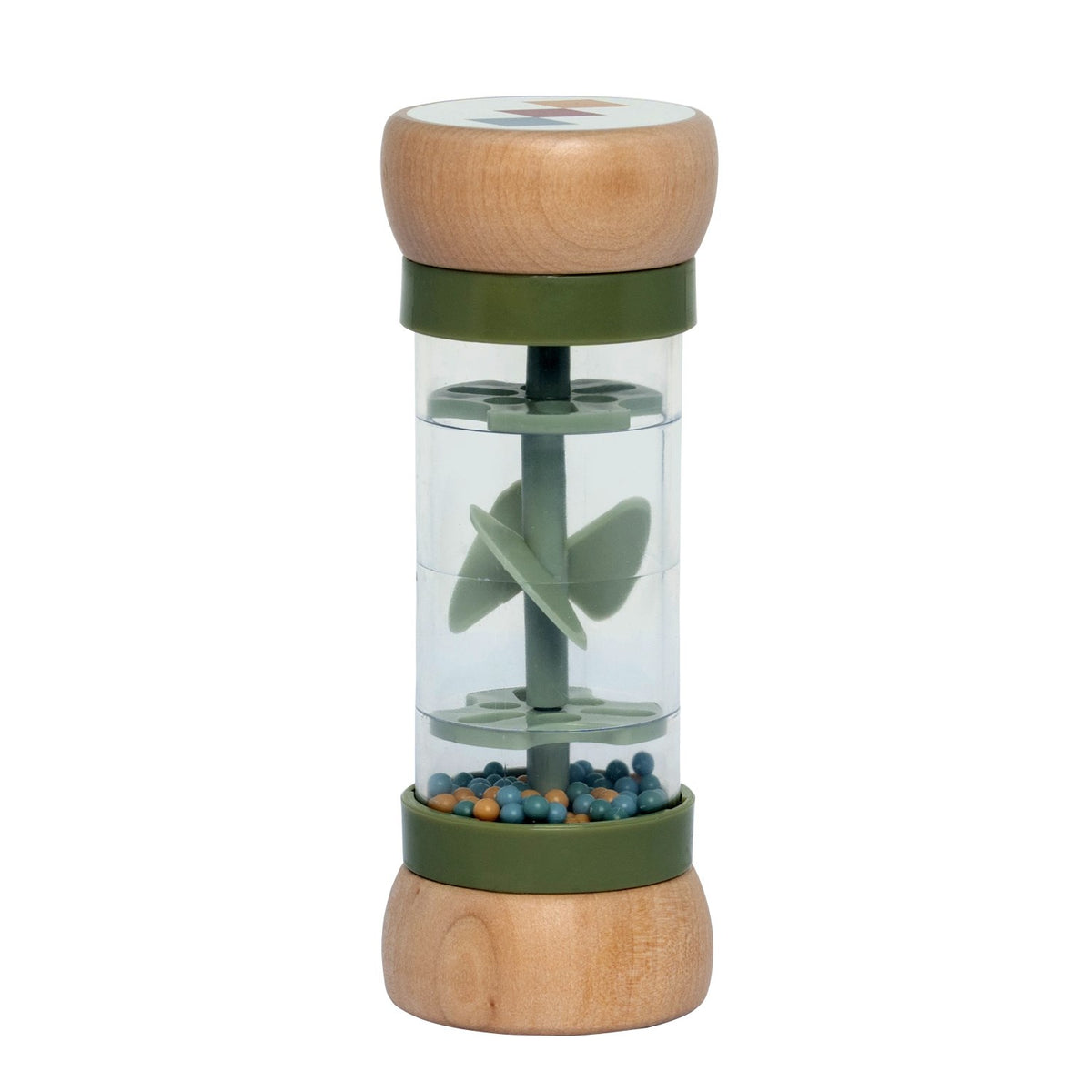 Buy Mamamemo wooden rainmaker, harlequin | Luksusbaby