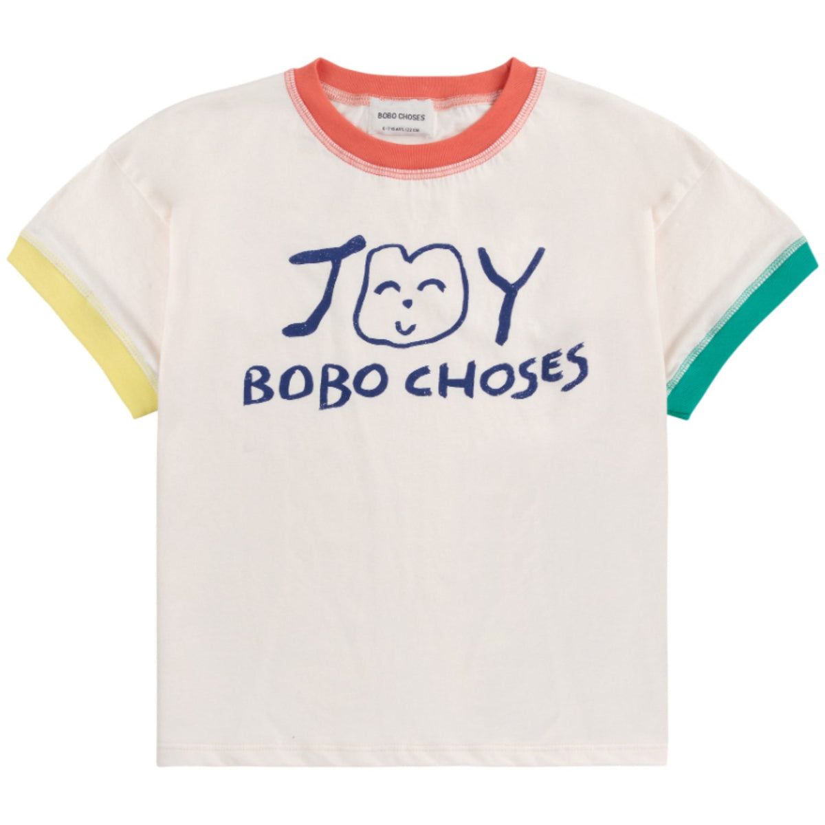 Buy Bobo Choses Offwhite Smiling T-Shirt | Luksusbaby – Luksusbaby KR