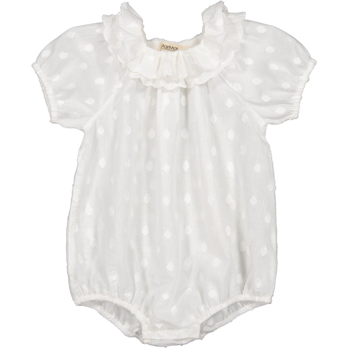 Buy MarMar Dobby Dots Gentle White Rosetta Body | Luksusbaby ...