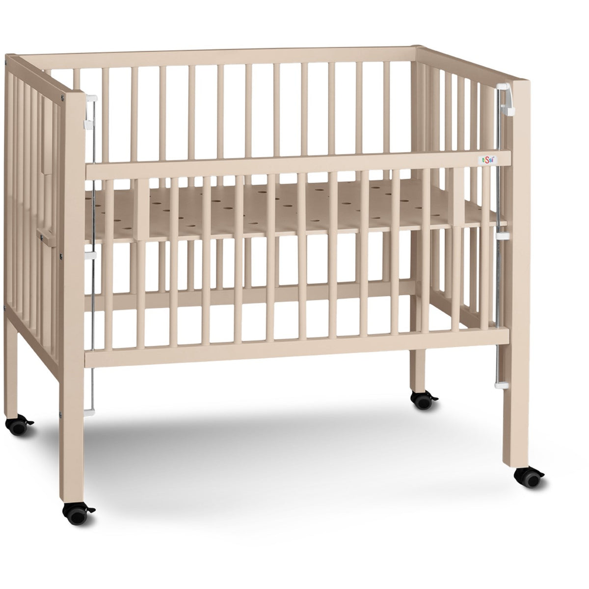 Buy tiSsi® Silk Beige Laquer Maxi Barneseng Massiv Beech | Luksusbaby ...