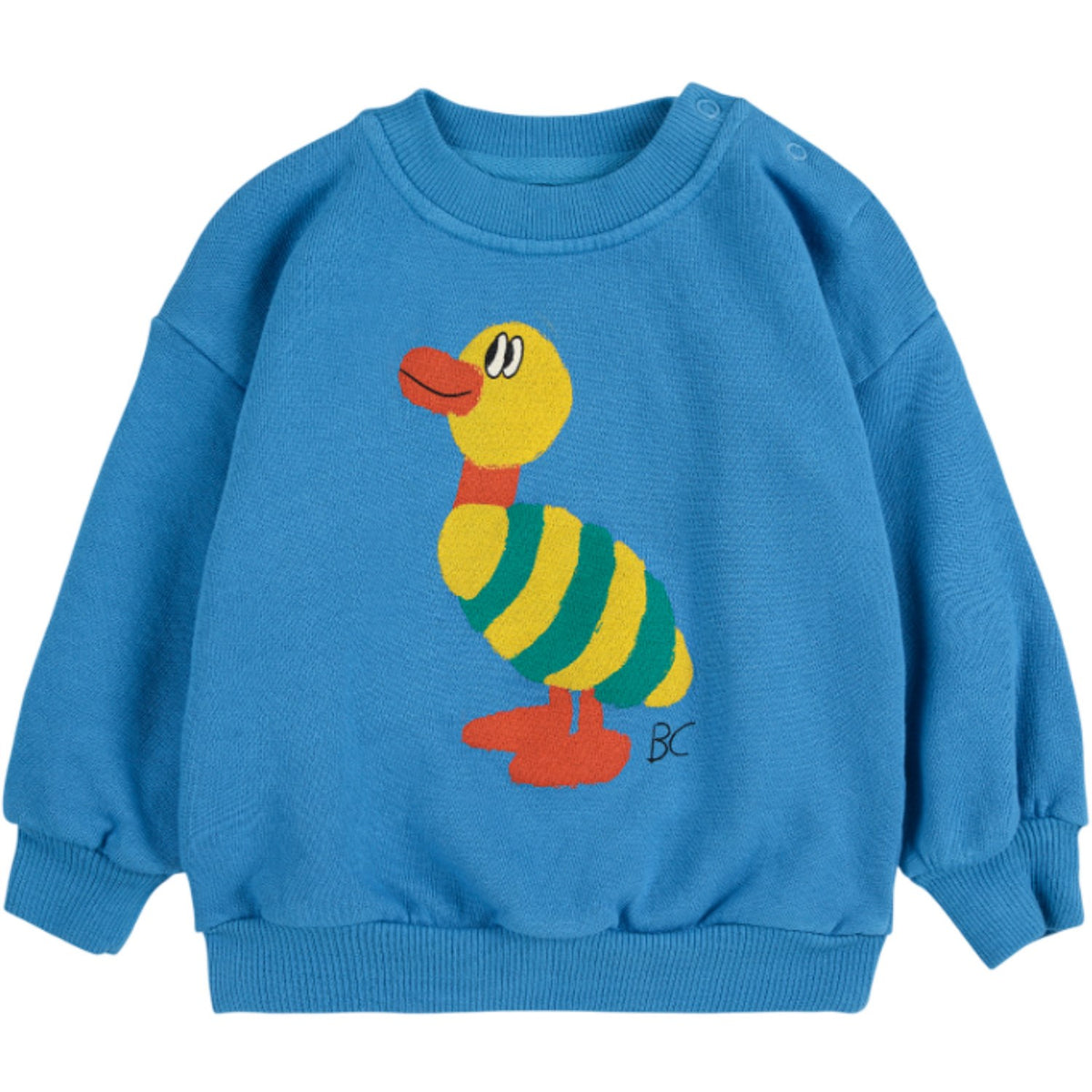 Buy Bobo Choses Blue Striped Duck Sweatshirt | Luksusbaby – Luksusbaby KR