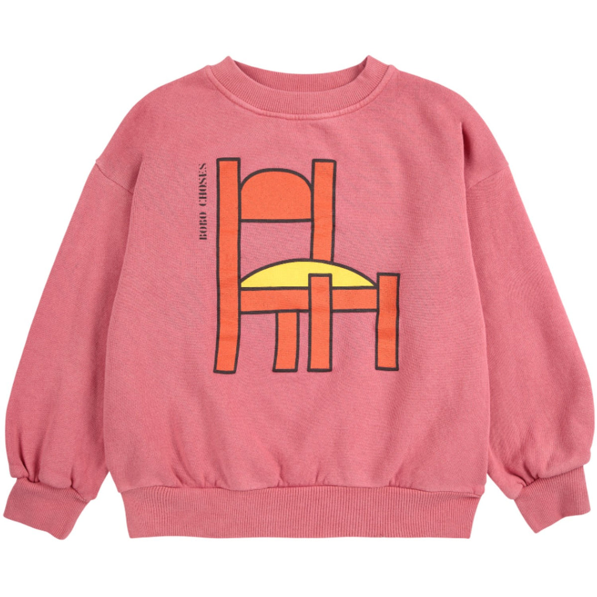 Buy Bobo Choses Pink Chair Sweatshirt | Luksusbaby