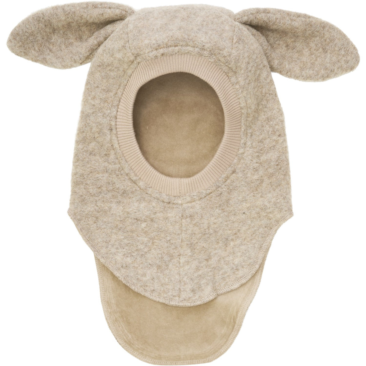 Buy Huttelihut Sand Melange Balaclava Ears Wool | Luksusbaby