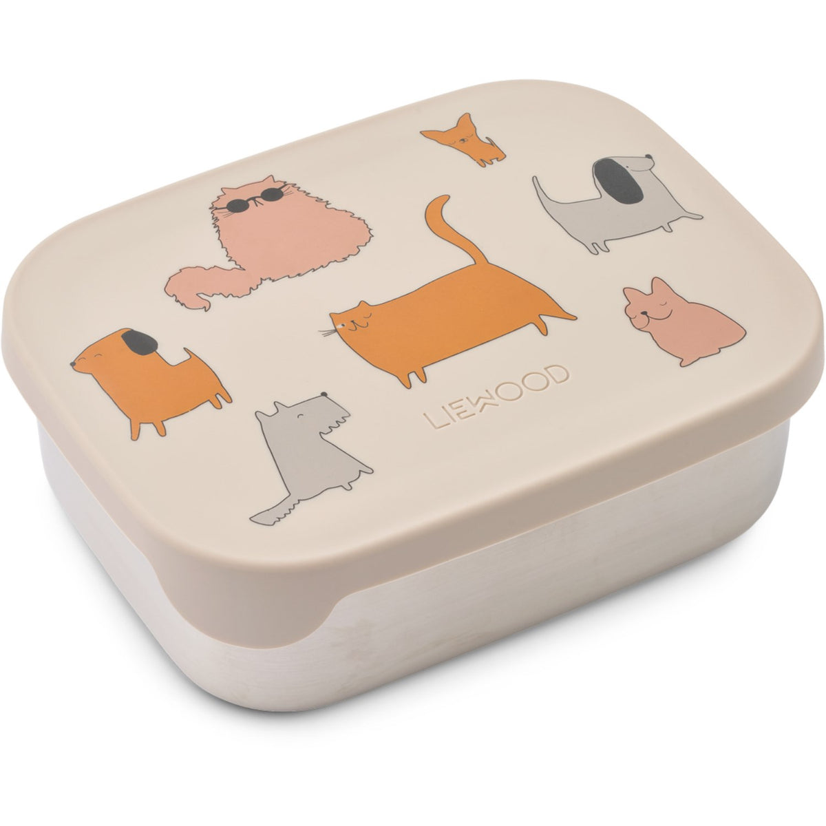 Buy LIEWOOD Cats And Dogs / Sandy Arthur Printed Lunchbox | Luksusbaby