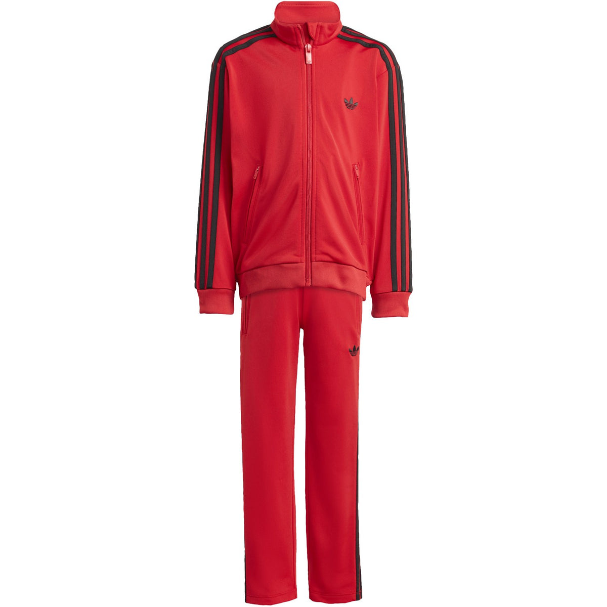 Buy adidas Originals Better Scarlet/Black Firebird Ts Sweat Set ...