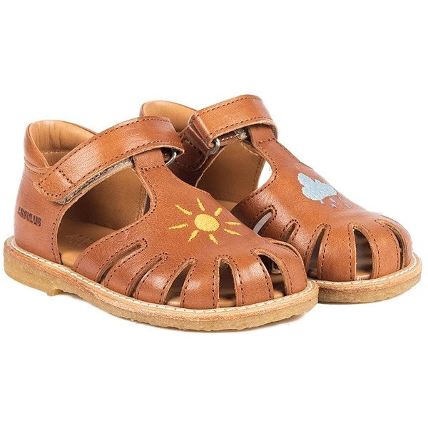 Buy Angulus Starter Sandals Cognac | Luksusbaby – Luksusbaby KR