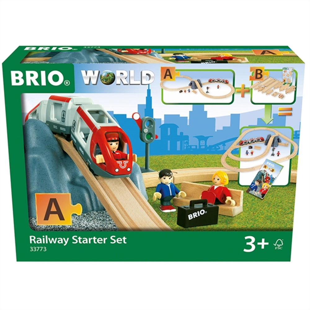 BRIO® Starter Set Railway – Luksusbaby KR