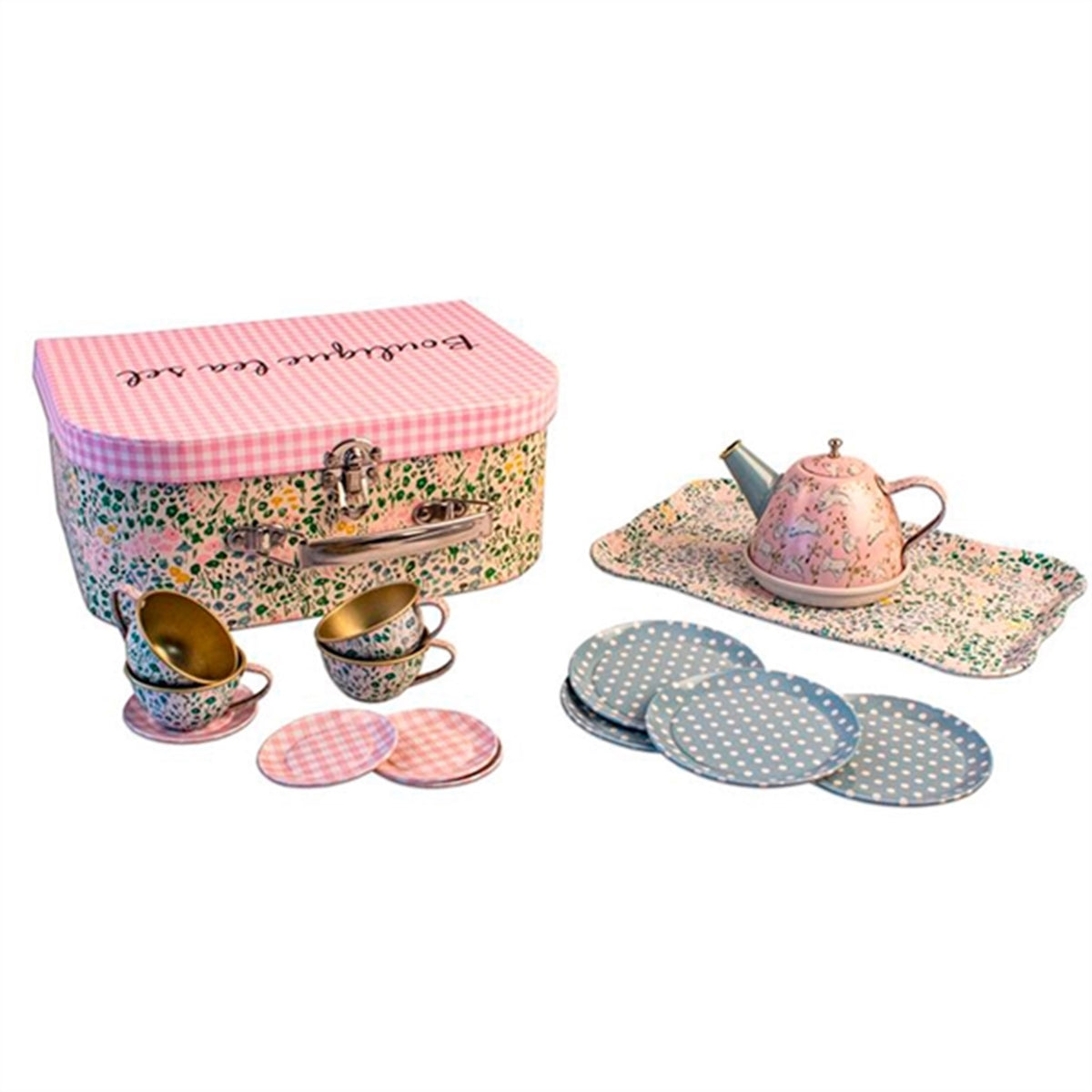 Tea Set in a Suitcase Multi - Magni → Luksusbaby.com – Luksusbaby KR