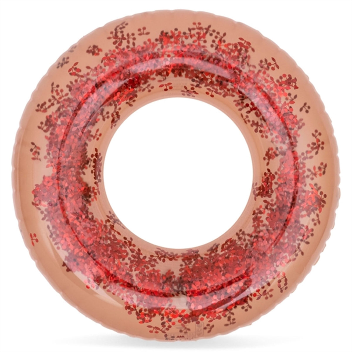 Swim Ring Junior Transparent Blush - Konges Sloejd | Luksusbaby ...