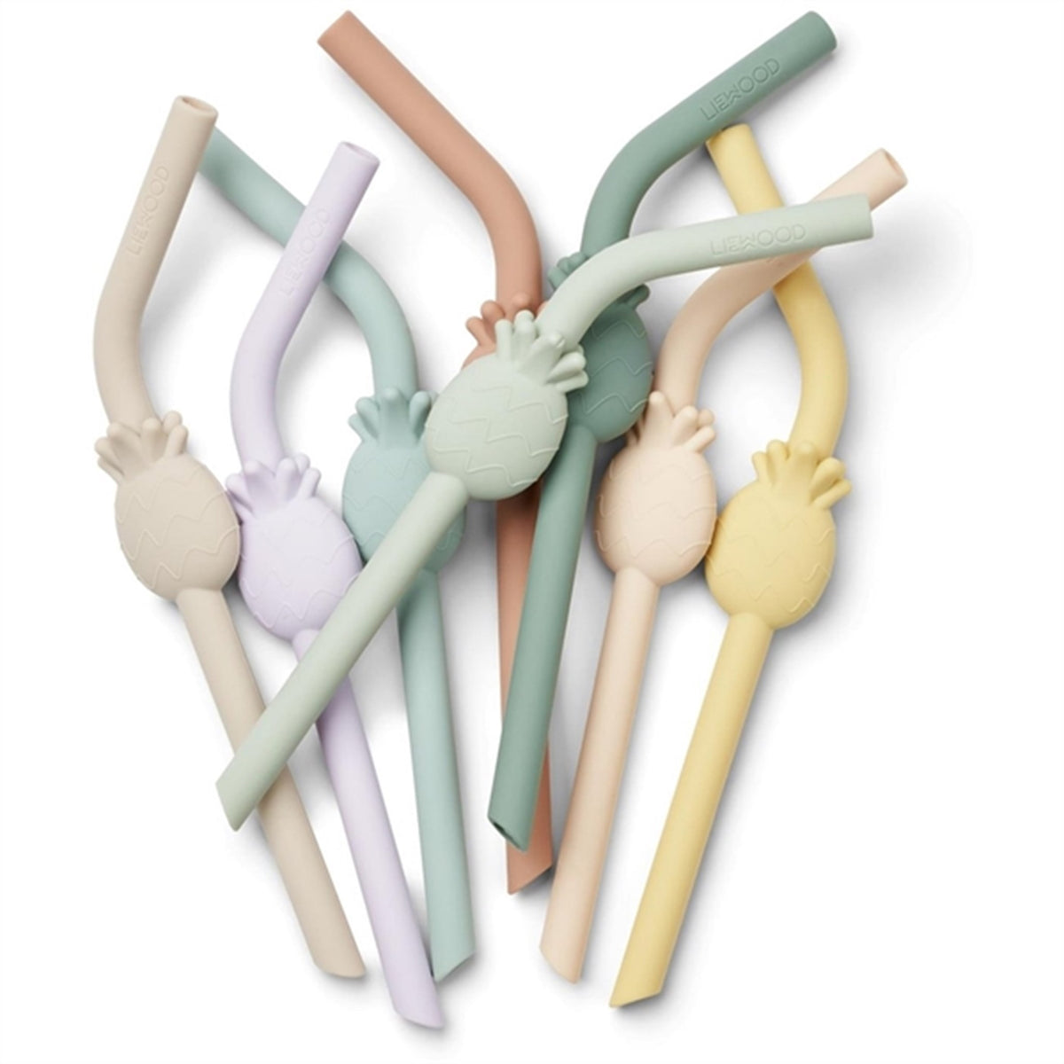 Liewood Billson Straw 8-Pack Pale Tuscany Multi Mix – Luksusbaby KR