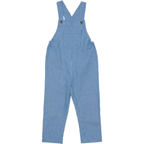 Buy Copenhagen Colors Sharp Blue Stripe Overall | Luksusbaby
